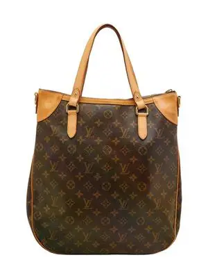 LOUIS VUITTON 2010 Gm Odeon Monogram Tote Bag - Brown