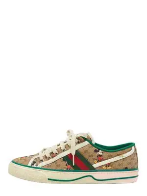 Gucci X Disney Mickey Mouse Tennis 1977 Sneakers - Neutrals