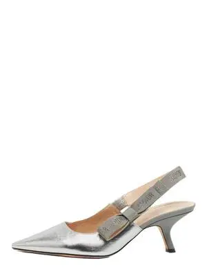 Dior J'adior Slingback Pumps - Silver