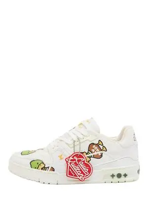LOUIS VUITTON Louis Vuitton X Nigo Low Top Sneakers White