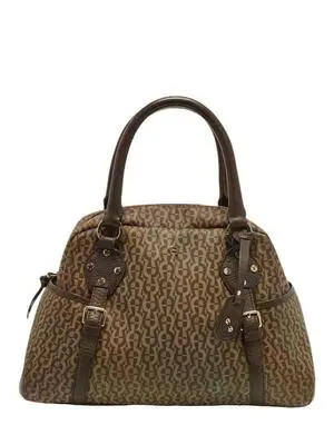 AIGNER Aigner Vintage Monogram Tote Bag