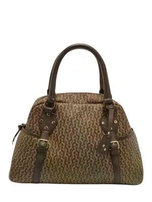 AIGNER Monogram Tote Bag - Brown