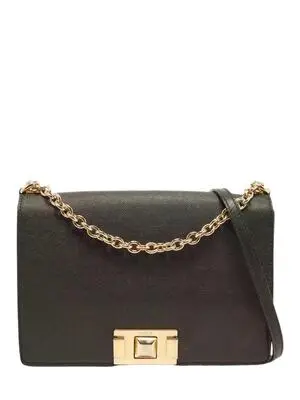Furla Mimi Turn-lock Shoulder Bag - Black