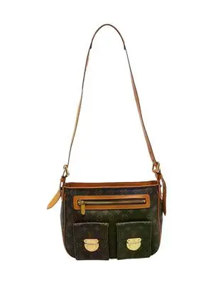LOUIS VUITTON 2007 Gm Hudson Monogram Shoulder Bag - Brown