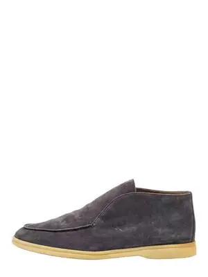 Loro Piana Loro Piana Open Walk Suede Desert Boots Grey