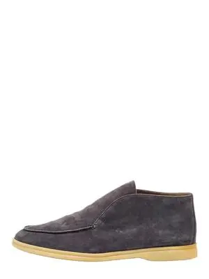Loro Piana Loro Piana Open Walk Suede Desert Boots Grey