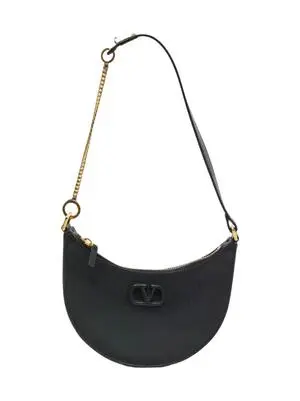 Valentino Garavani Mini Vlogo Shoulder Bag - Black