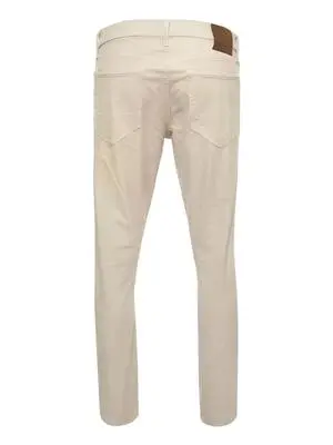 TOM FORD Logo-patch Slim-fit Jeans - Neutrals
