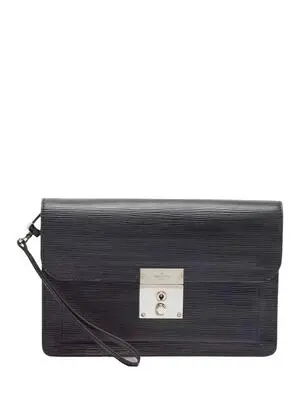 LOUIS VUITTON Neo Belaia Epi Clutch Bag - Black