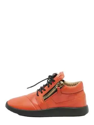 GIUSEPPE ZANOTTI Frankie High-top Sneakers - Orange
