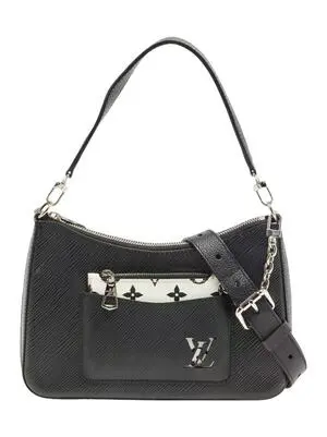 LOUIS VUITTON Marelle Epi Shoulder Bag - Black