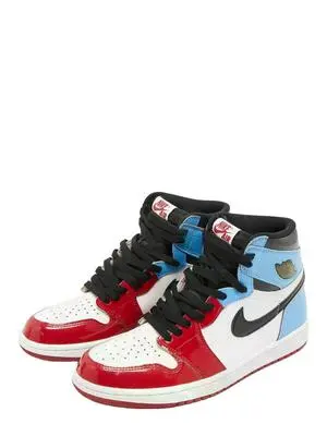 JORDAN Retro Fearless Unc Chicago High Top Sneakers - White