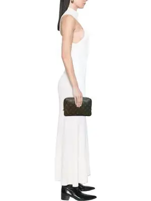 LOUIS VUITTON 1987 Monogram Troussse Toilette 23 Clutch Bag - Brown