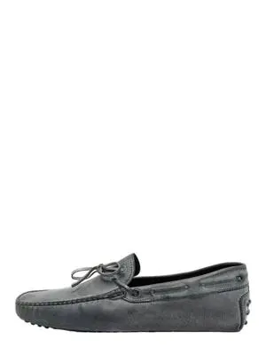 TOD'S Tod's Vintage Gommino Suede Driver Loafers Grey