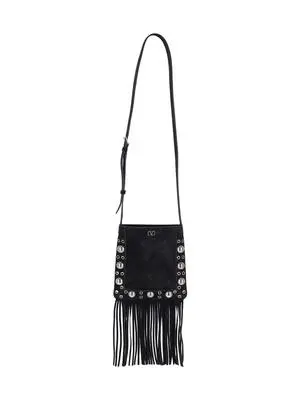 Valentino Garavani Small Shoulder Bag "nellcôte - Black