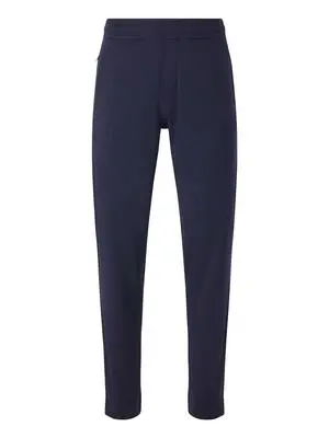 Orlebar Brown Tapered Cotton-jersey Sweatpants - Navy
