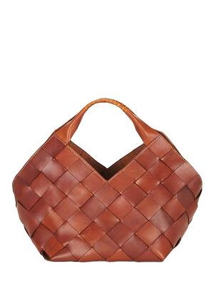 Dragon Diffusion Botteghe Hand Held Bucket Bag - Tan