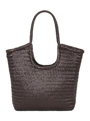 Dragon Diffusion Ns Diagonal Bag In Brown - Dark Brown