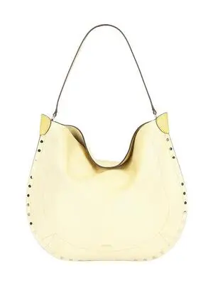 ISABEL MARANT ÉTOILE Isabel Marant Oskan Hobo Soft Shoulder Bag In Tan.