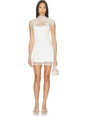 KAT THE LABEL Eloise Slip Dress - Ivory