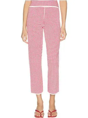 Posse Micah Pant In Multi - Red Gingham