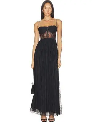 Cami Nyc Archer Lace Maxi Dress - Black