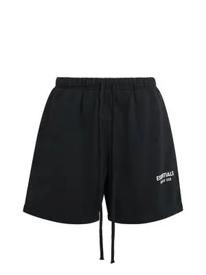 Fear Of God Logo Classic Sweatshorts - Black