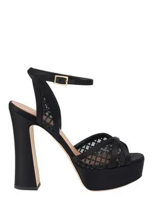 MALONE SOULIERS Malone Souliers Sylvie Sequin Mesh Platform Sandals