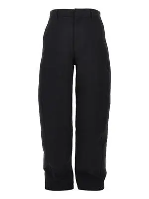 Givenchy Couture Seam Cotton Gabardine Pants - Black