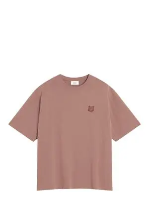 Maison Kitsuné Bold Fox Head Patch Crewneck T-shirt - Brunette