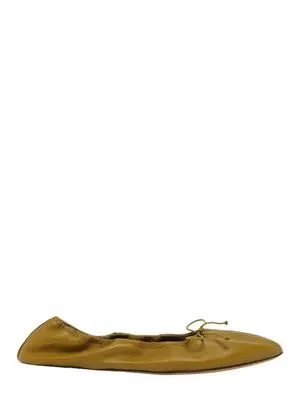 THE ROW Awar Flat Ballet Shoes - Yellow