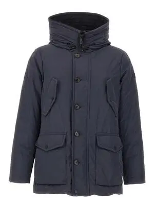 Peuterey Long-sleeved Down Jacket - Blue
