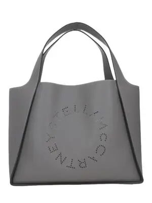 Stella McCartney Stella Logo Top Handle Bag - Gray