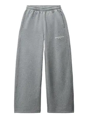 Alexander Wang Alexander Wang Mid-Rise Relaxed Logo Print Sweatpants Sidewalk