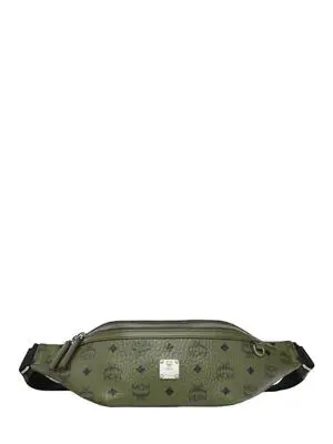 Mcm Fursten Belt Bag Medium - Khaki Moss