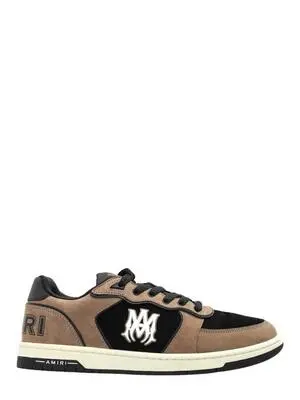 Amiri Amiri Lace-Up Sneakers With Perforated Details Brown