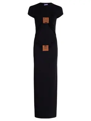 JEAN PAUL GAULTIER Round Neck Dress - Black