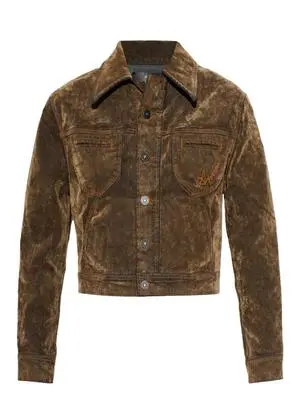 AMIRI Amiri Long-Sleeve Denim Trucker Jacket