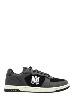 Amiri Lace-up Perforated Sneakers - Black