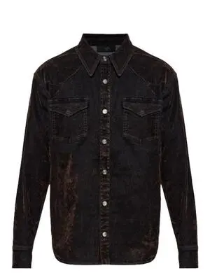 AMIRI Amiri Faded Western Denim Shirt