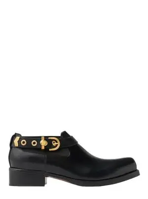 VERSACE Versace Orlando Leather Chelsea Boots With Medusa Buckle