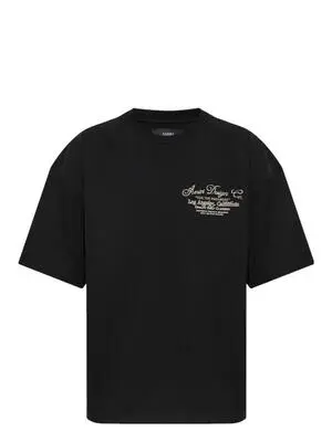 Amiri Script Logo T-shirt - Black