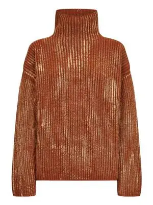 DIESEL® Turtleneck Sweater - Brown