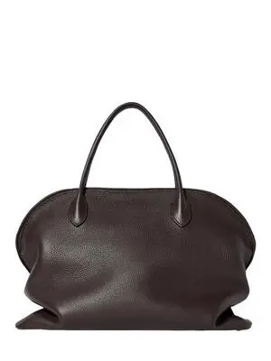 THE ROW Agnes 15 Bag - Dark Brown