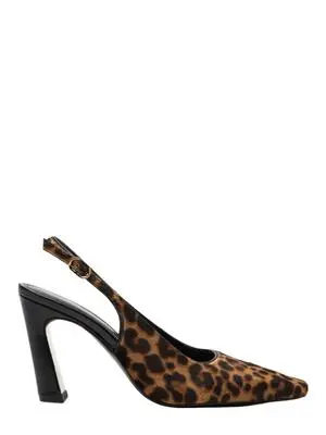 STUART WEITZMAN Stassi Slingback 85 - Leopard