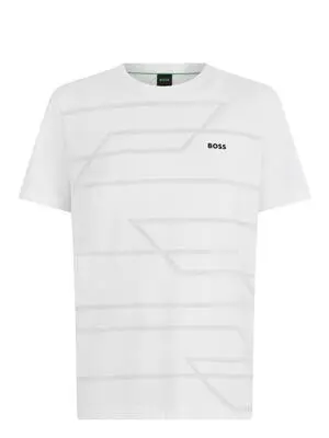 Hugo Boss Crew Neck Short-sleeved T-shirt - White