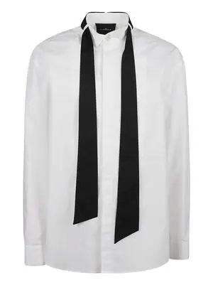 John Richmond Indreg Tie-detail Shirt - White