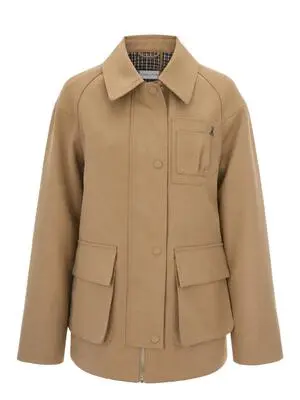 PATRIZIA PEPE Patrizia Pepe Casual Zip-Up Jacket