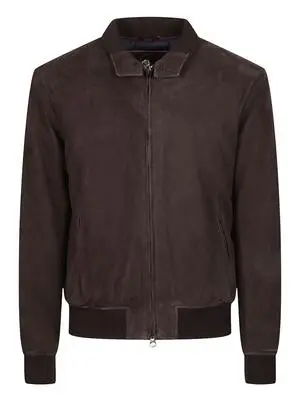 STEWART Nuvola Bomber Jacket - Darkbrown