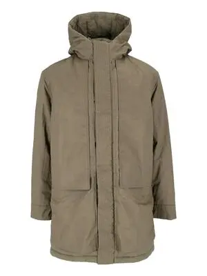 K-WAY K-Way Padded Hooded Coat